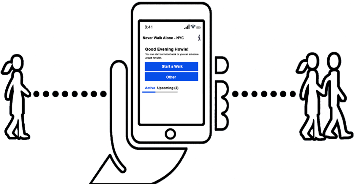 Never Walk Alone – Safety App